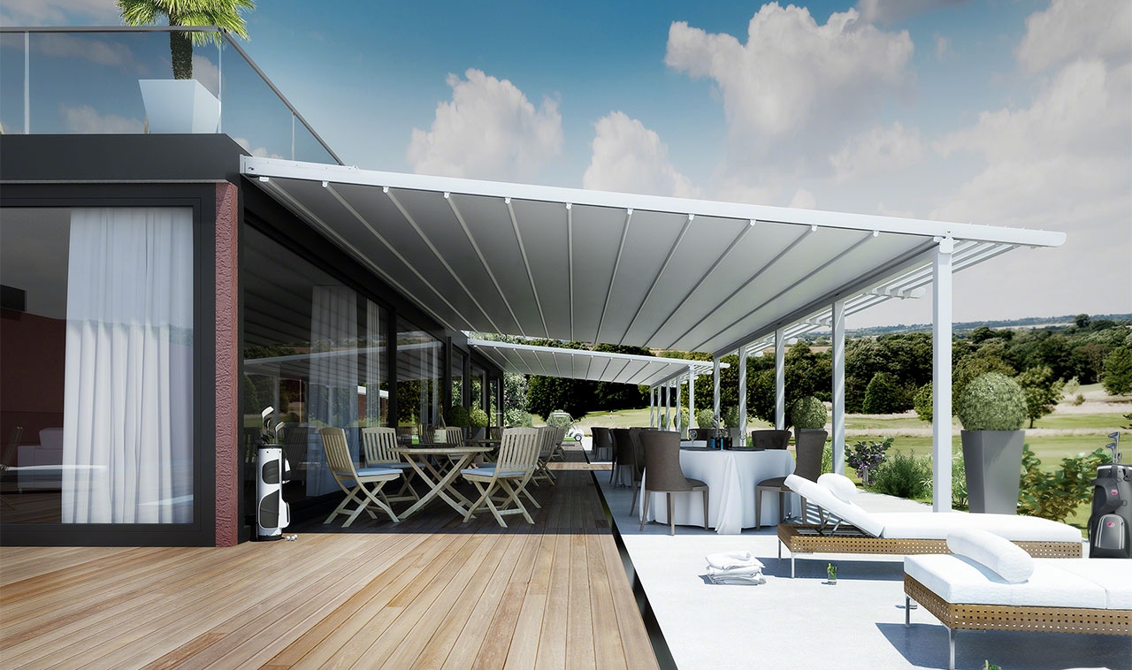 Retractable Roofs, Architectural Retractable Pergolas and Roof Systems ...