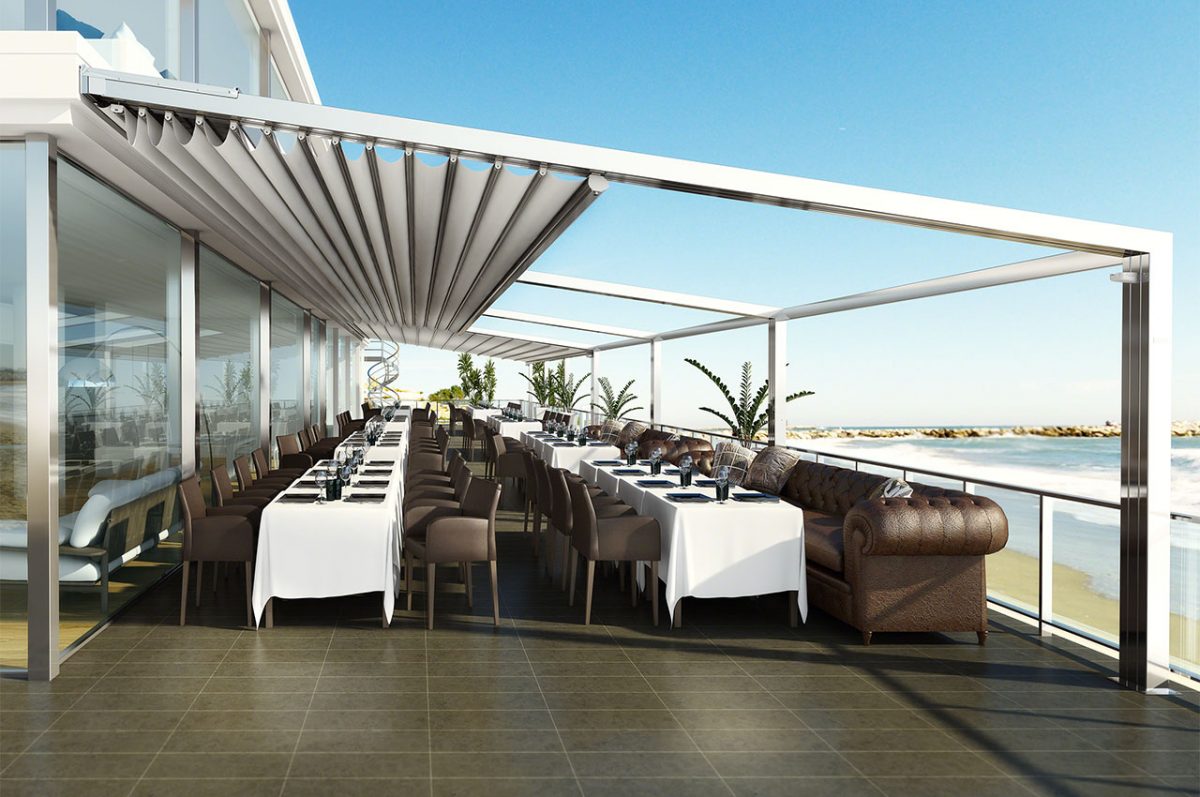 Retractable Roofs, Architectural Retractable Pergolas and Roof Systems ...
