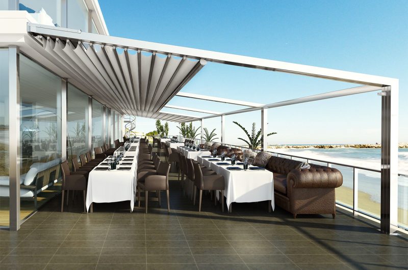 Retractable Roofs, Architectural Retractable Pergolas and Roof Systems ...
